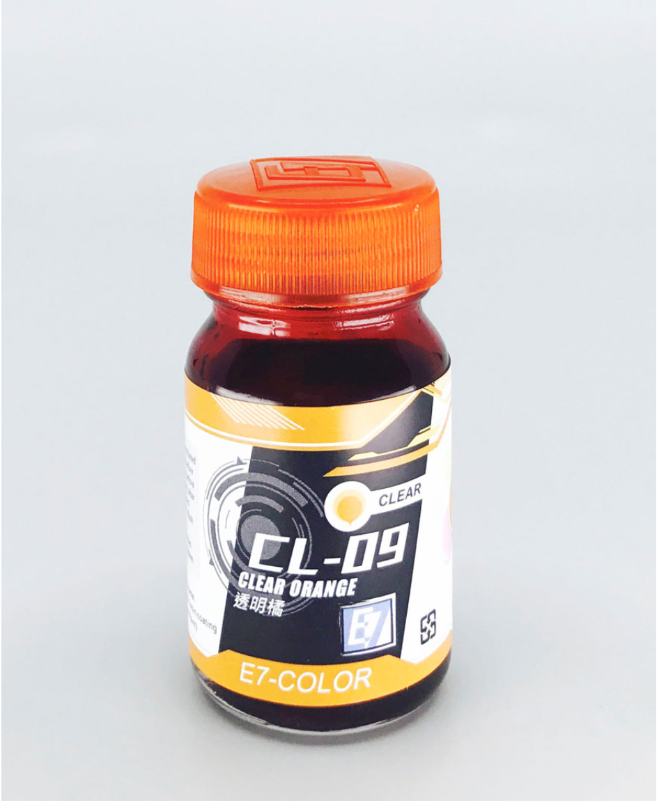 E7 CL-09 CLEAR ORANGE 20ML – Hobby Art Web Shop