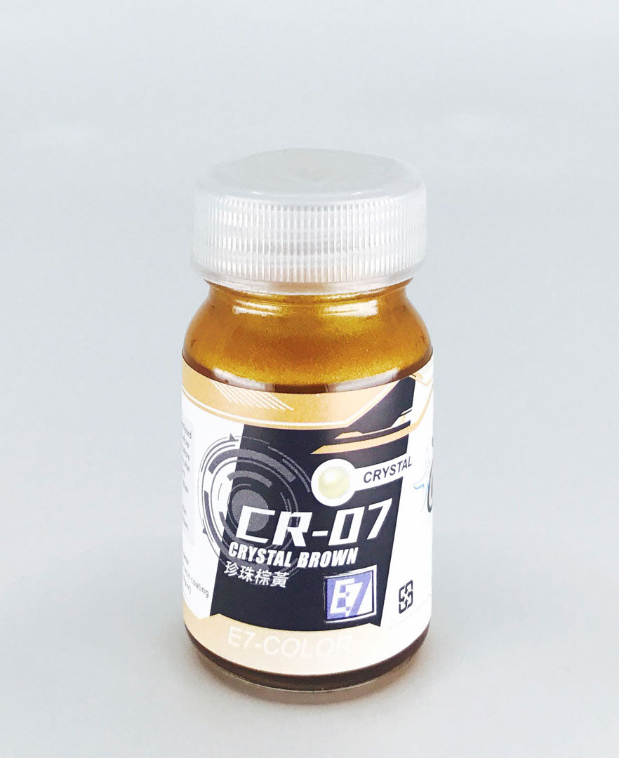 E7 CR-07 CRYSTAL BROWN 20ML – Hobby Art Web Shop