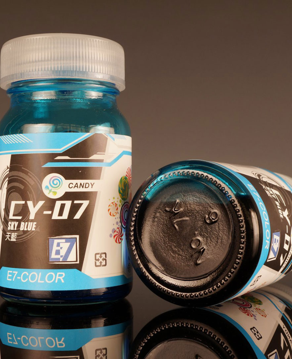 E7 CY-07 CANDY SKY BLUE 50ML – Hobby Art Web Shop